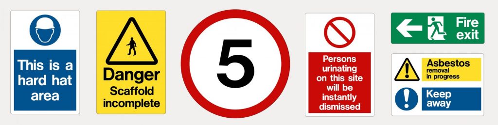 What Signs are Needed for a Building Site? - Display Signs