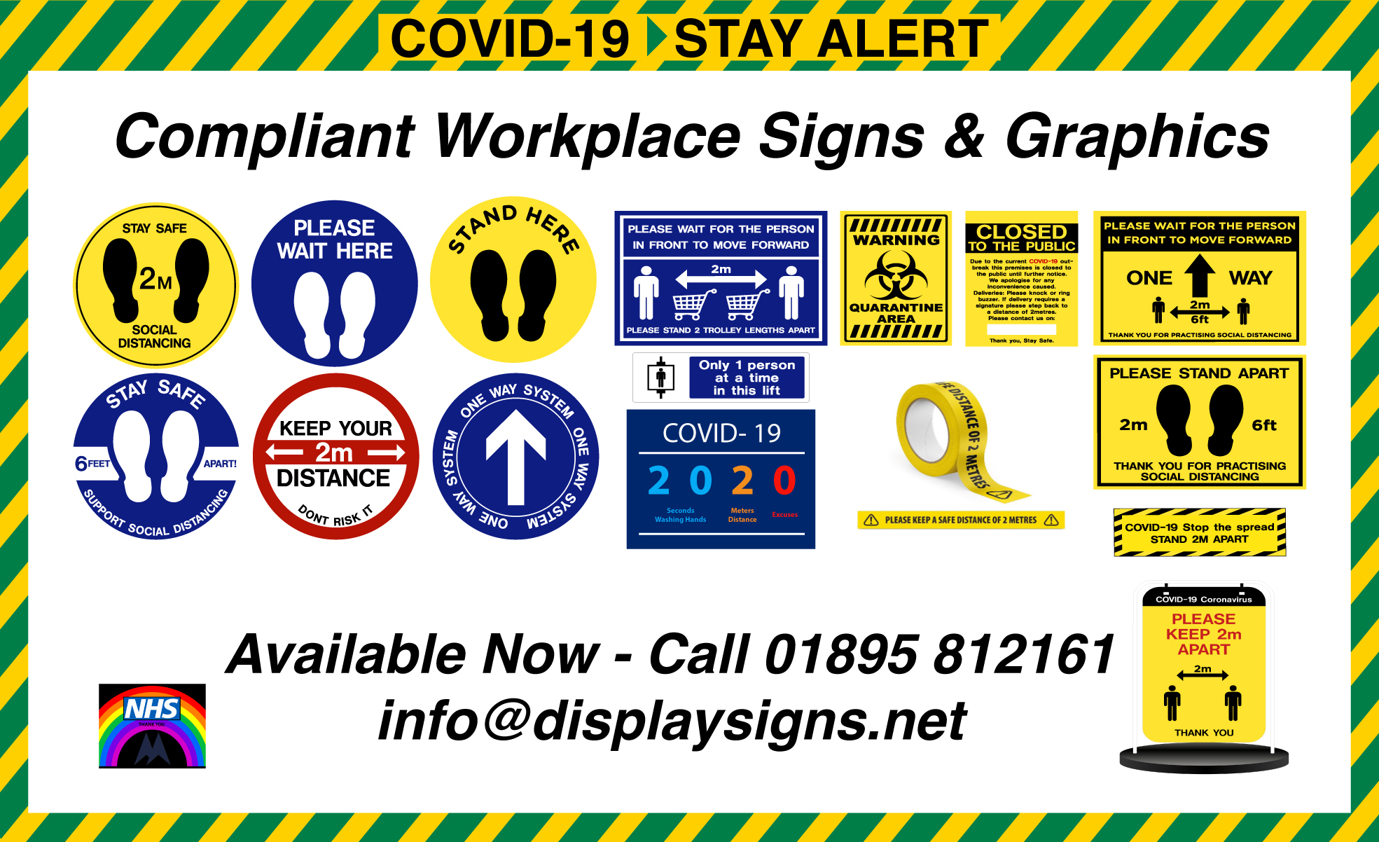 Display Signs - Sign Makers, Sign Writers