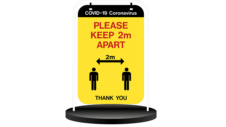 COVID-19 SIGNS - Display Signs