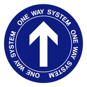 SD114 One Way System Sign - Display Signs